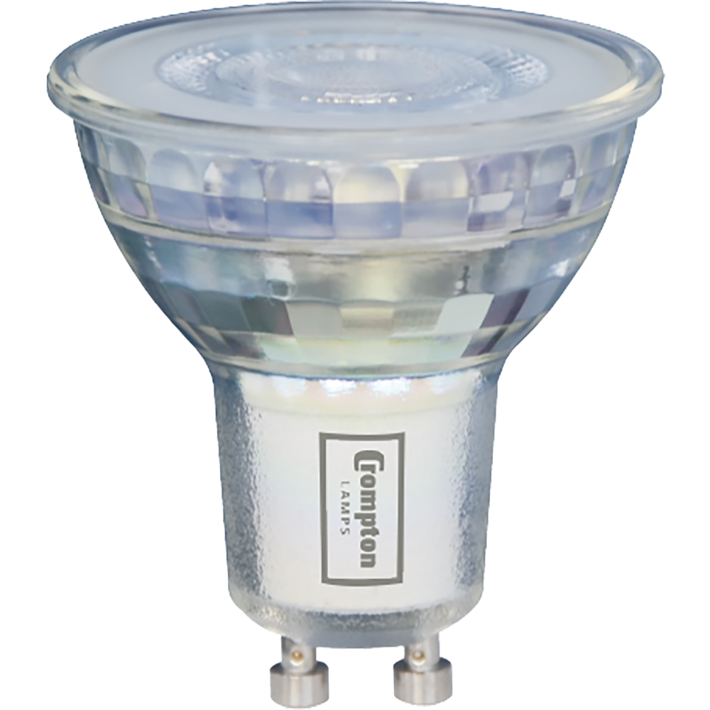 LED Glass GU10 Dimmable 3.7W 2700K - Crompton Lamps Limited