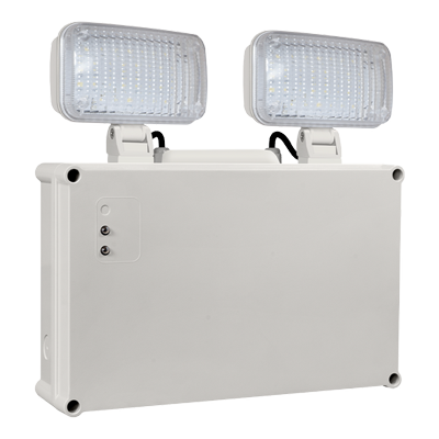 Fittings - Emergency Lighting - Krios Emergency Twin Spot - Crompton ...