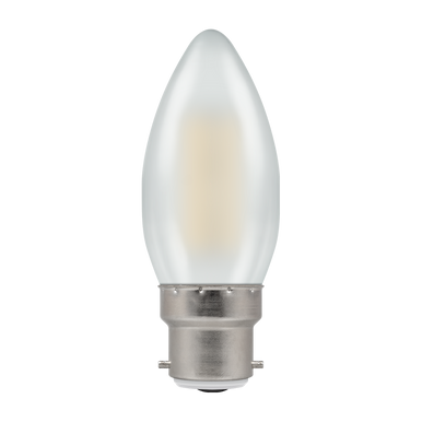 LED Filament Candle Pearl Dimmable 4.2W 2700K BC-B22 - Crompton Lamps ...