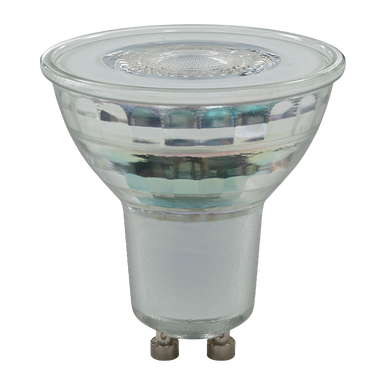 LED Glass GU10 Dimmable 3.7W 3000K - Crompton Lamps Limited