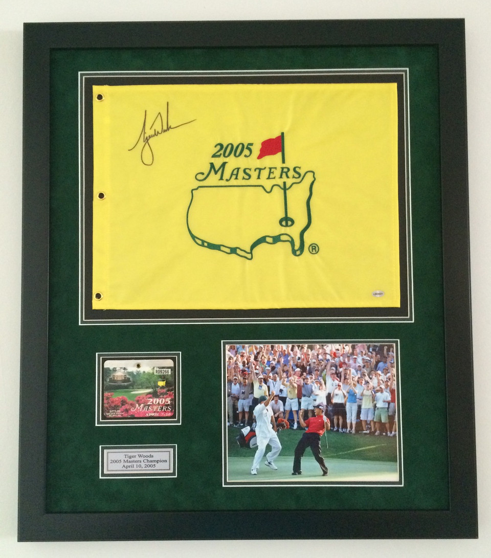 Golf Pin Flag Framing - SportsDisplays.com
