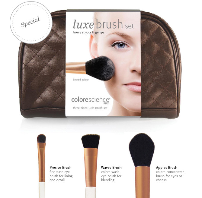 Colorescience Pro - Luxe Brush Set - Beauty Bridge
