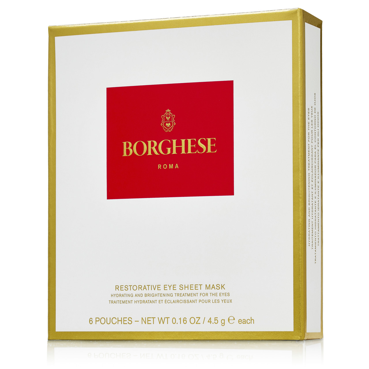 Borghese - Restorative Eye Sheet Masks, 6 Pairs - Beauty Bridge