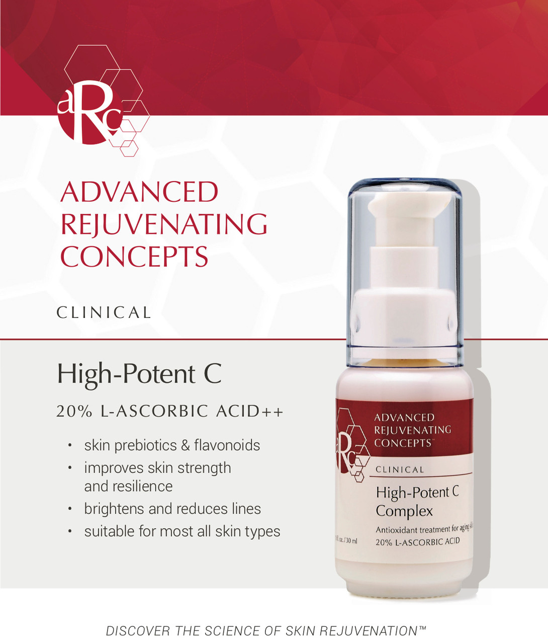 Advanced Rejuvenating Concepts - High-Potent C - Beauty Bridge