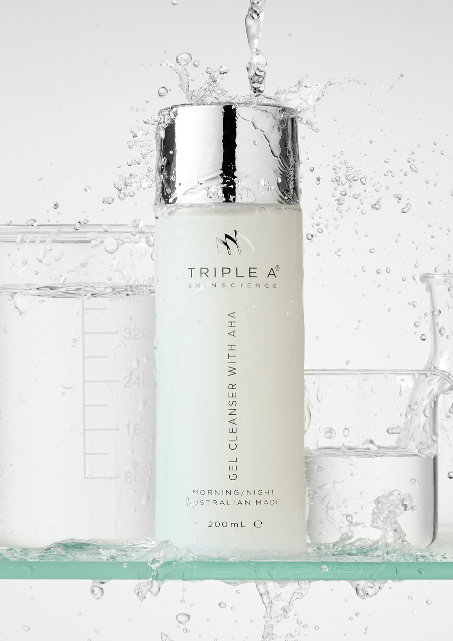 TRIPLE A skin science - Gel Cleanser With AHA - Beauty Bridge