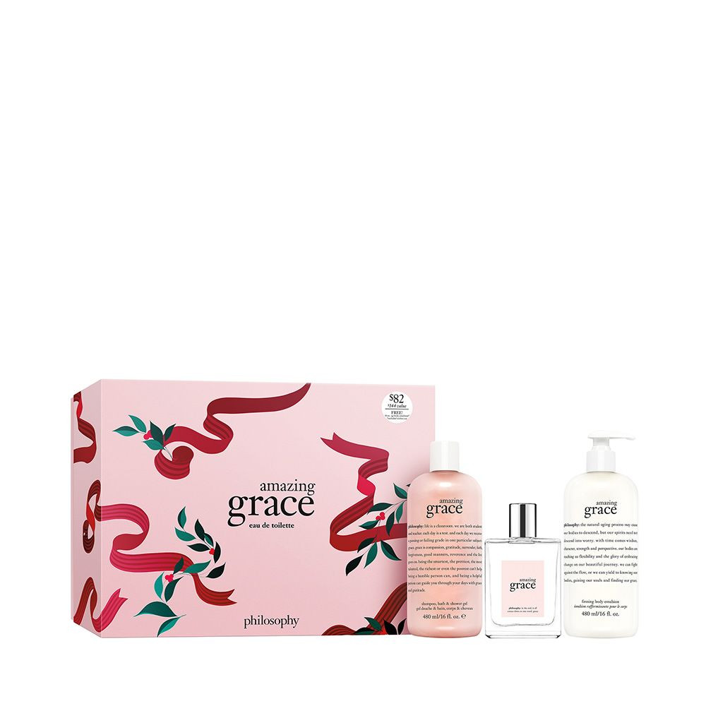 Philosophy - Amazing Grace 3-Piece Jumbo Gift Set Holiday 2021 - Beauty ...