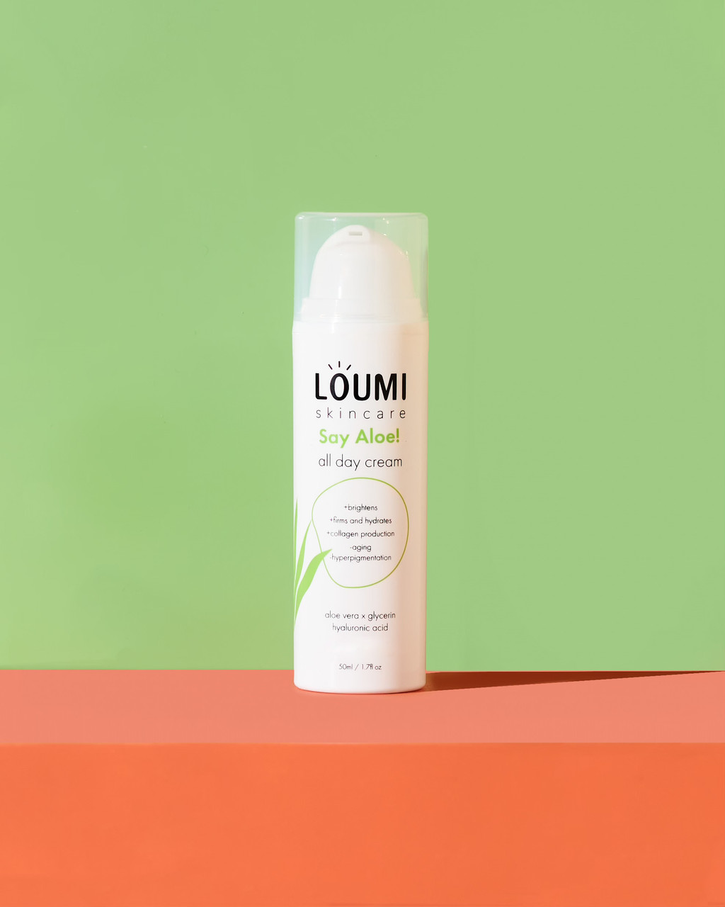 LOUMI Skincare - Say Aloe! all day cream - Beauty Bridge