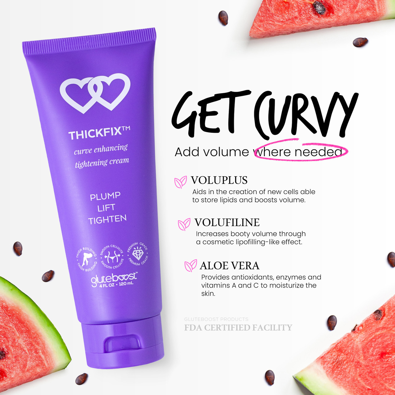 Gluteboost - ThickFix Curvy Cream - Beauty Bridge