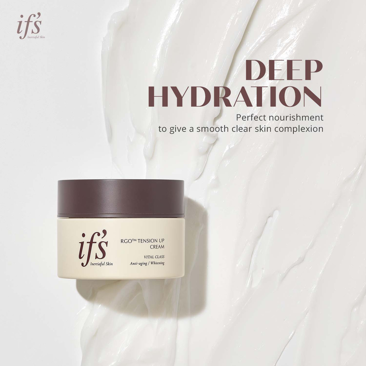 If's Inertiaful Skin - RGO Tension Up Cream - Beauty Bridge