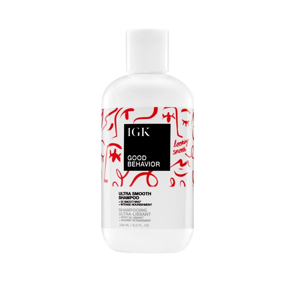 IGK - Good Behavior Ultra Smooth Shampoo 8 oz. - Beauty Bridge