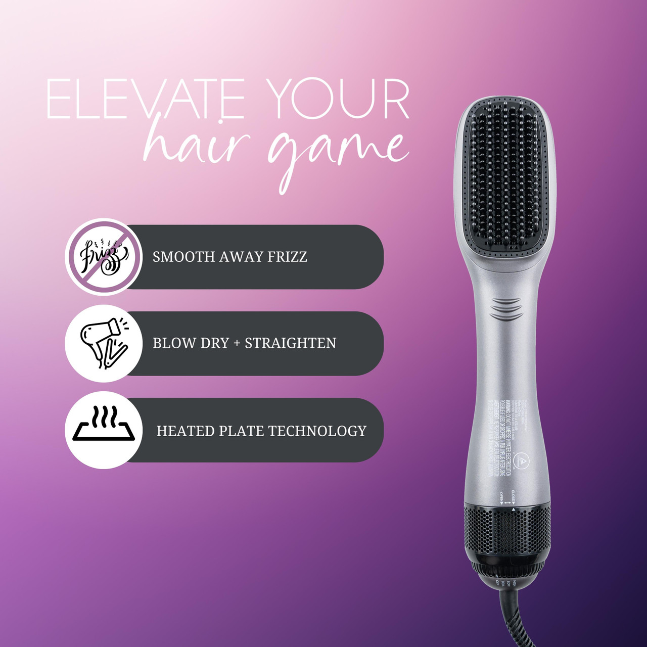 Cortex Professional - Pro Dryer Brush | All-In One Tool with Heated ...