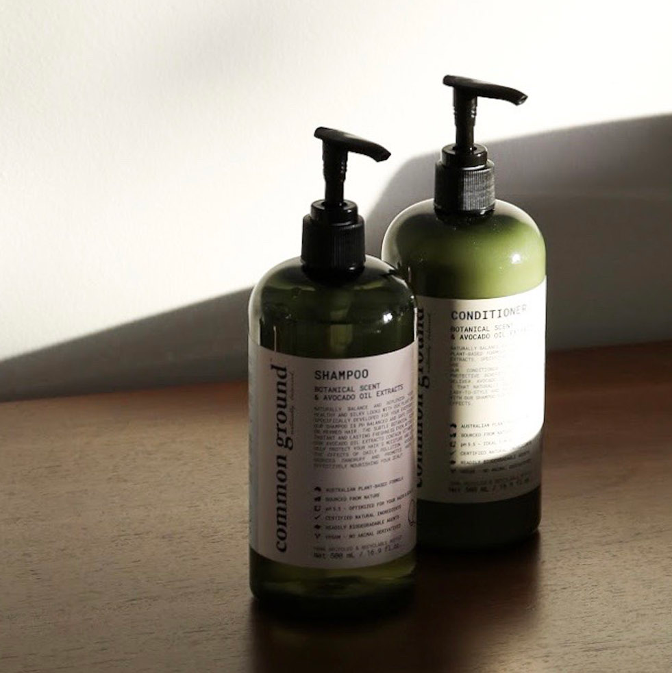 Common Ground - Natural Volumizing Shampoo with Avocado Oil Extracts ...