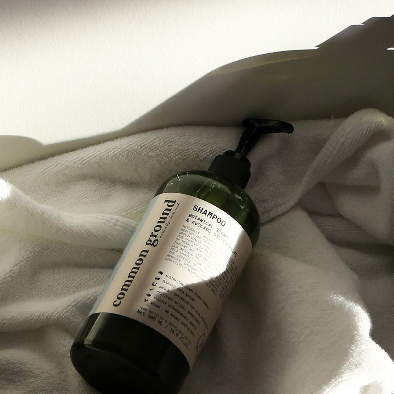 Common Ground - Natural Volumizing Shampoo with Avocado Oil Extracts ...
