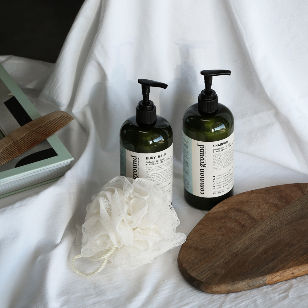 Common Ground - Natural Volumizing Shampoo with Avocado Oil Extracts ...