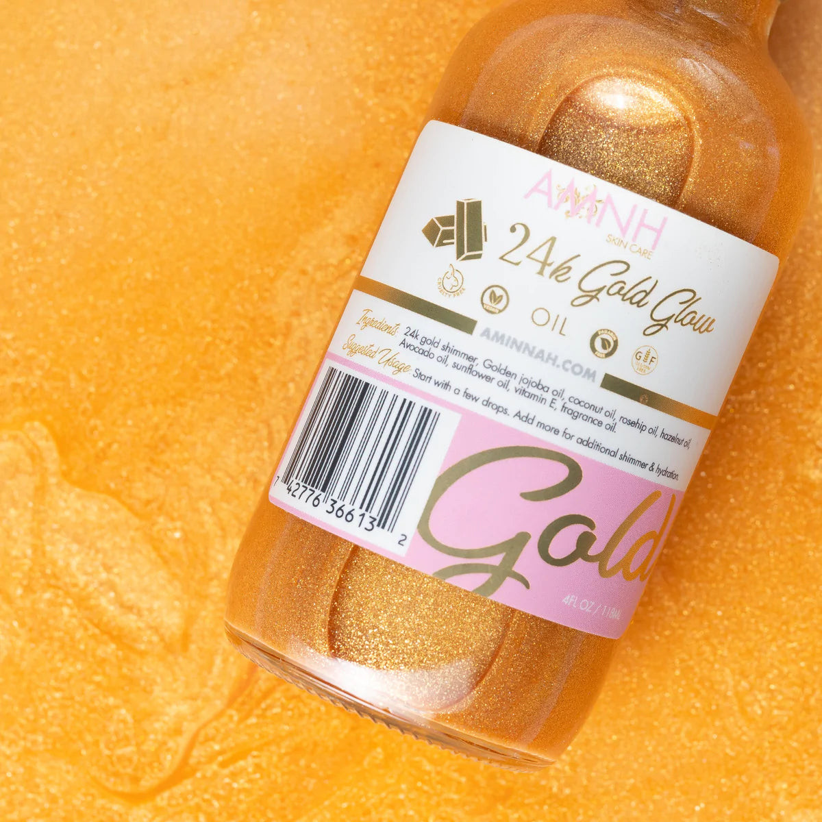 Amnh 24k Gold Glow Oil