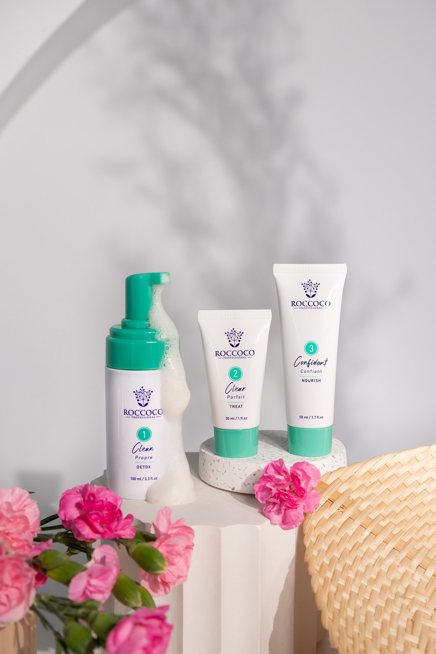 Roccoco Botanicals - Clean, Clear, Confident - Teen Line Kit - Beauty ...