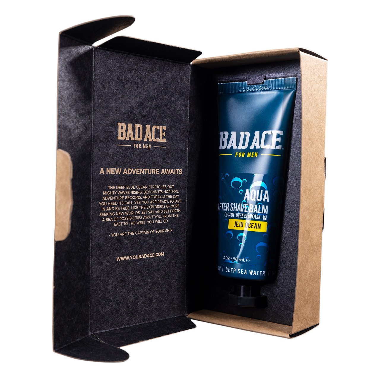 BAD ACE - Aqua After-Shave Balm - Jeju Ocean - Beauty Bridge