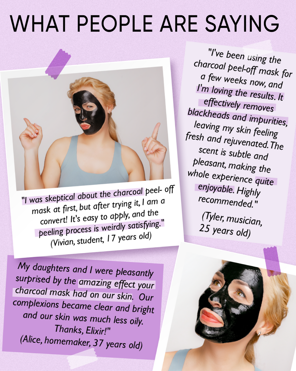 Wonder Family - Charcoal Peel Off Face Mask Korean, 8 pack - Beauty Bridge