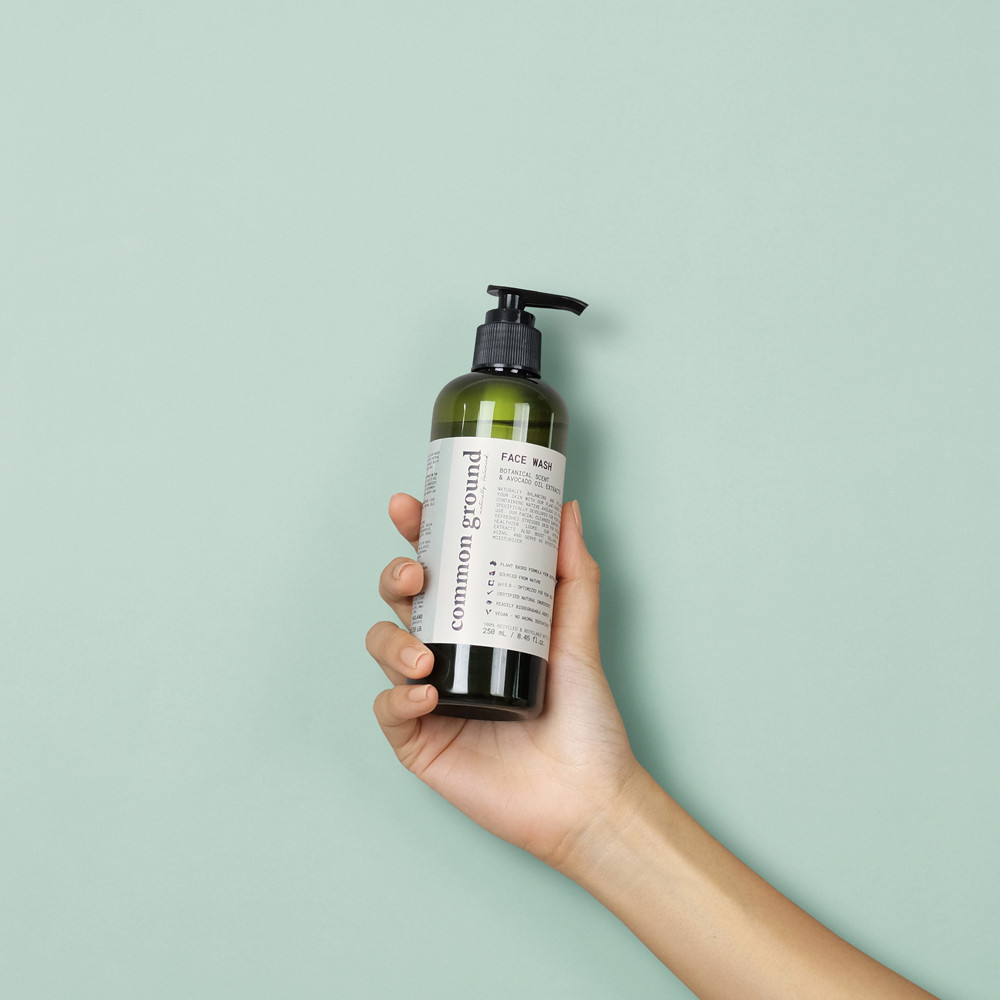Common Ground - Natural Face Wash with Avocado Oil Extracts / Face Wash ...