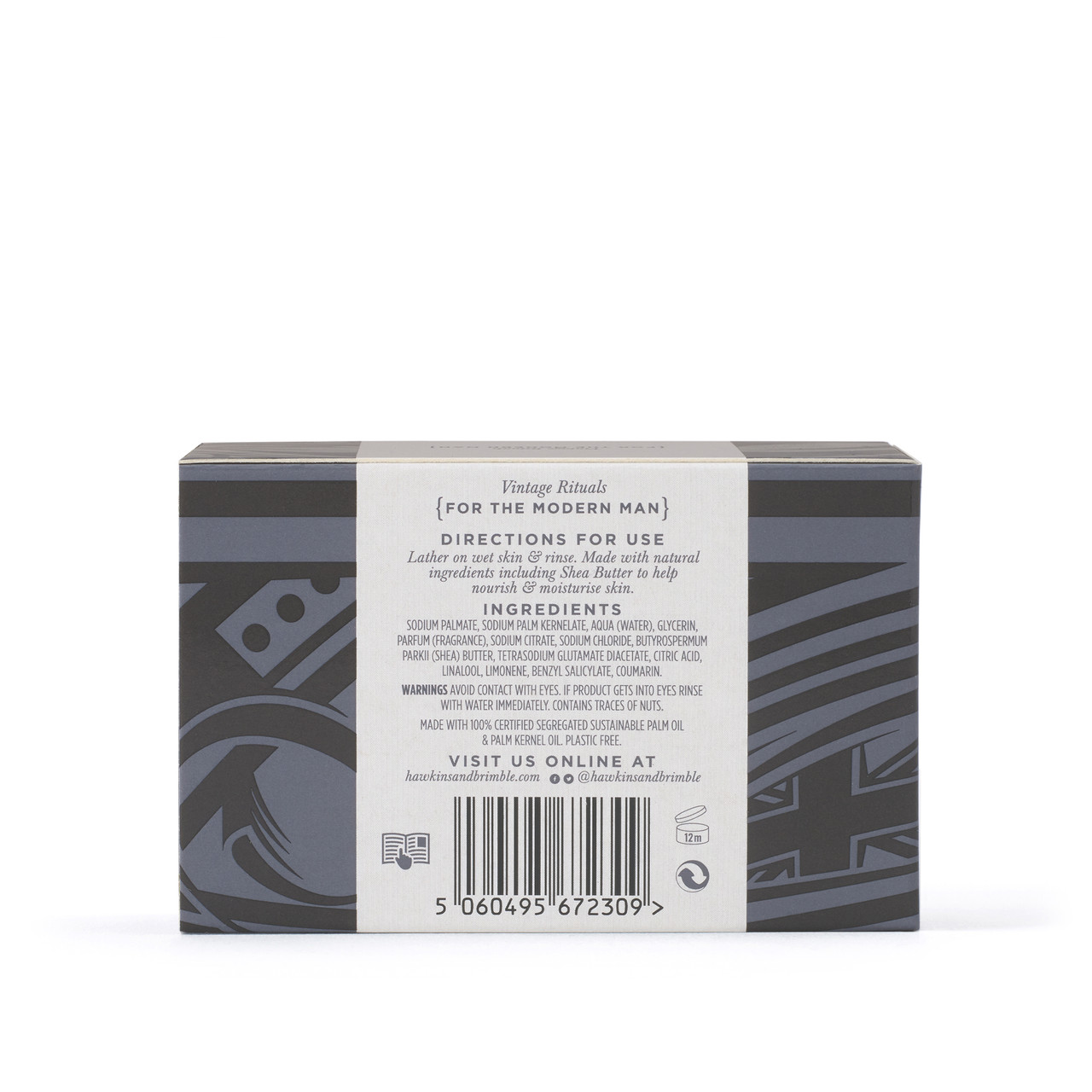 Hawkins & Brimble - Luxury Soap Bar (100g) - Beauty Bridge