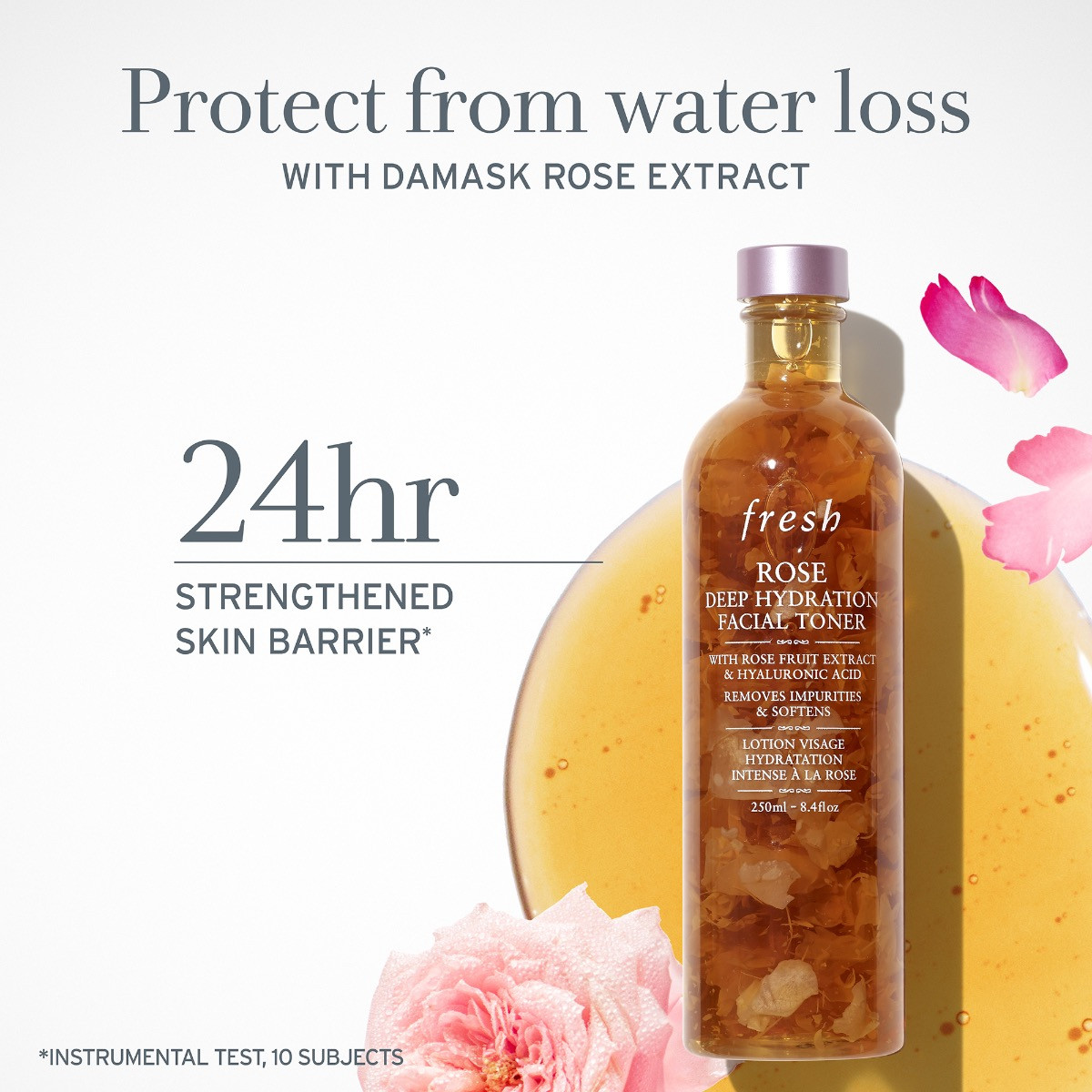 fresh - Rose Deep Hydration Facial Toner 3.3 oz. - Beauty Bridge