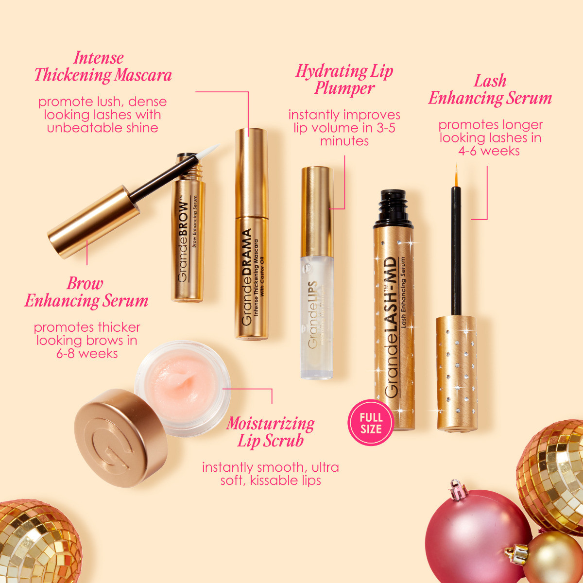 GRANDE COSMETICS - 5 Steps to Fab 5-Piece Gift Set - Beauty Bridge