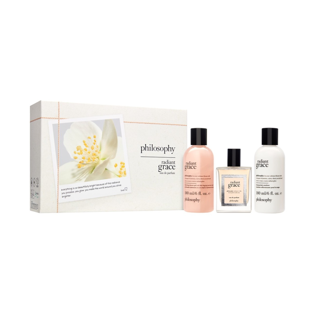 Philosophy - Radiant Grace EDP Gift Set Trio 2025 - Beauty Bridge