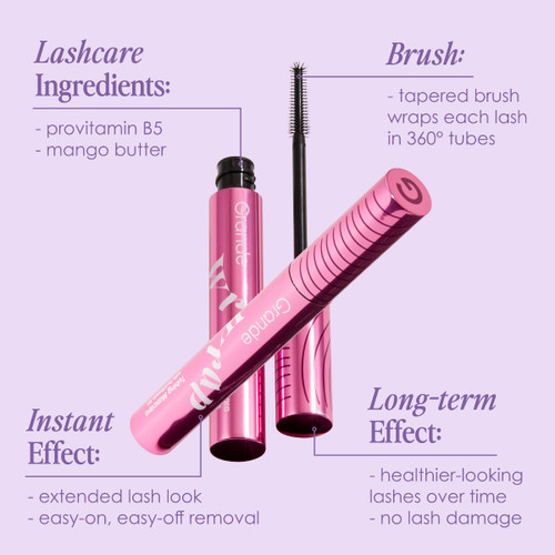 GRANDE COSMETICS - GrandeWRAP Tubing Mascara 0.5 oz. - Beauty Bridge