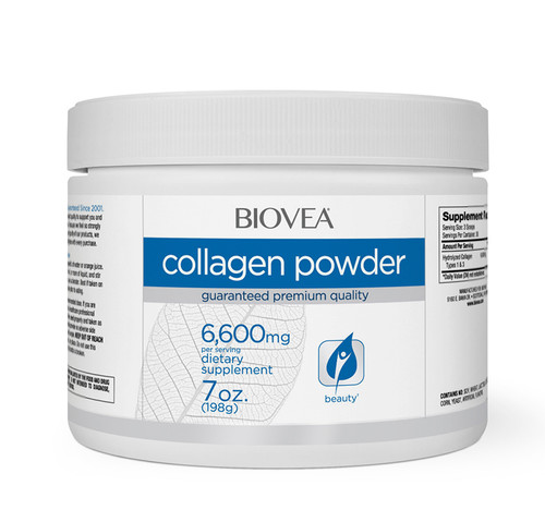 BIOVEA - Collagen Powder 6,600mg (7 oz.) - Beauty Bridge