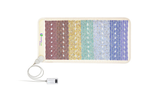 HealthyLine - Rainbow Chakra Mat Small 4020 Firm - Photon PEMF Inframat ...