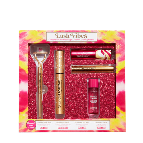 GRANDE COSMETICS - Lash Vibes 5-Piece Gift Set - Beauty Bridge