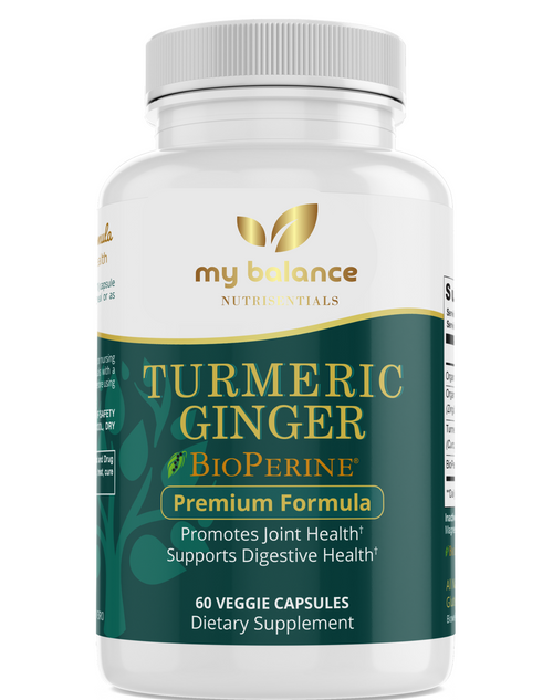 My Balance Nutrisentials - Turmeric With Ginger 650Mg - Beauty Bridge