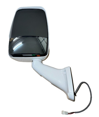 713805 Velvac Rv Motorhome White Driver Mirror