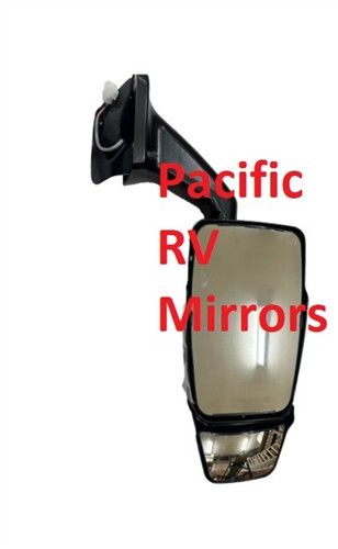 713966 Velvac RV Motorhome Black Inverted Passenger Mirror