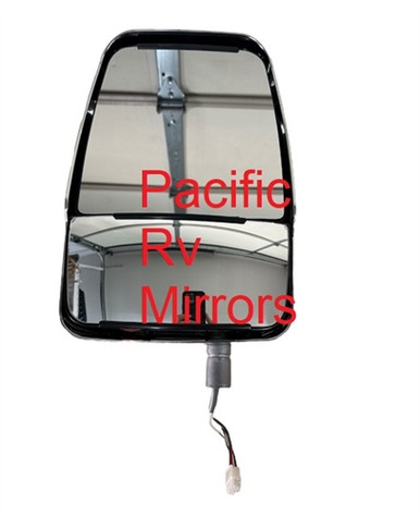 714607 Velvac Rv Motorhome Chrome Driver Mirror Head