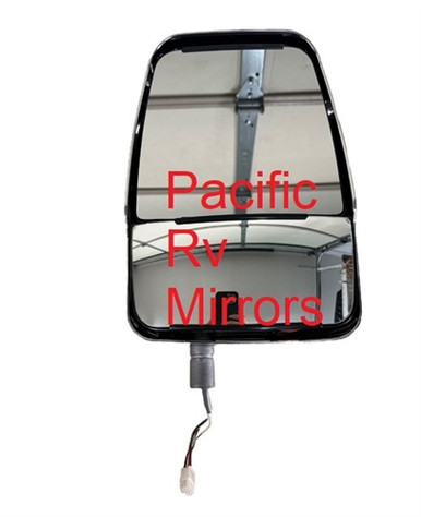 714608 Velvac Rv Motorhome Chrome Passenger Mirror Head