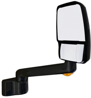 715762 Velvac Rv Motorhome Black Passenger Mirror Special Radius Base ...