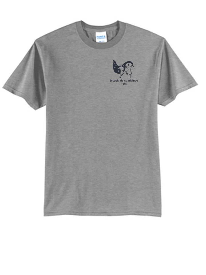 Sport Gray Gym Shirt - Short Sleeves - Educational Outfitters - Denver