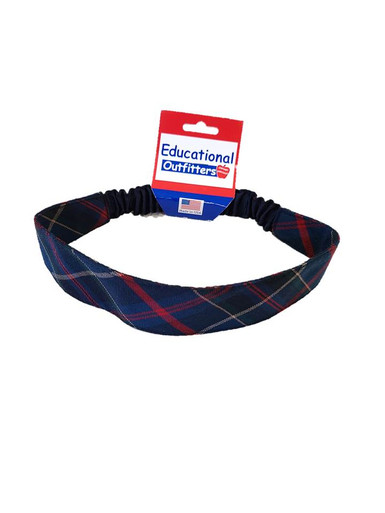 Stretch Headband in Plaid 93 - Educational Outfitters - Denver