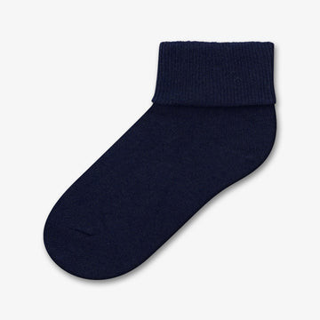 6-8th Grade Girls Crew Socks - navy or white - Educational Outfitters ...