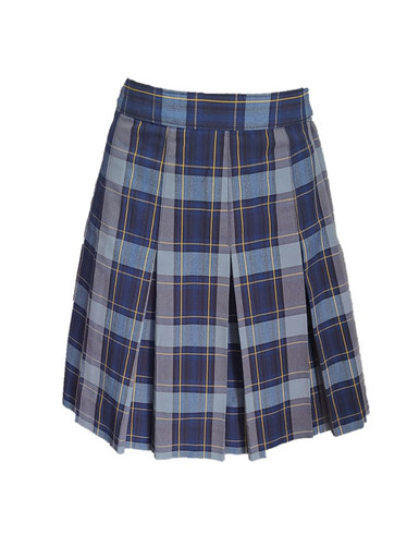 Plaid 57 Girls Skirt - 10 Pleat Stitched Down - Educational Outfitters ...
