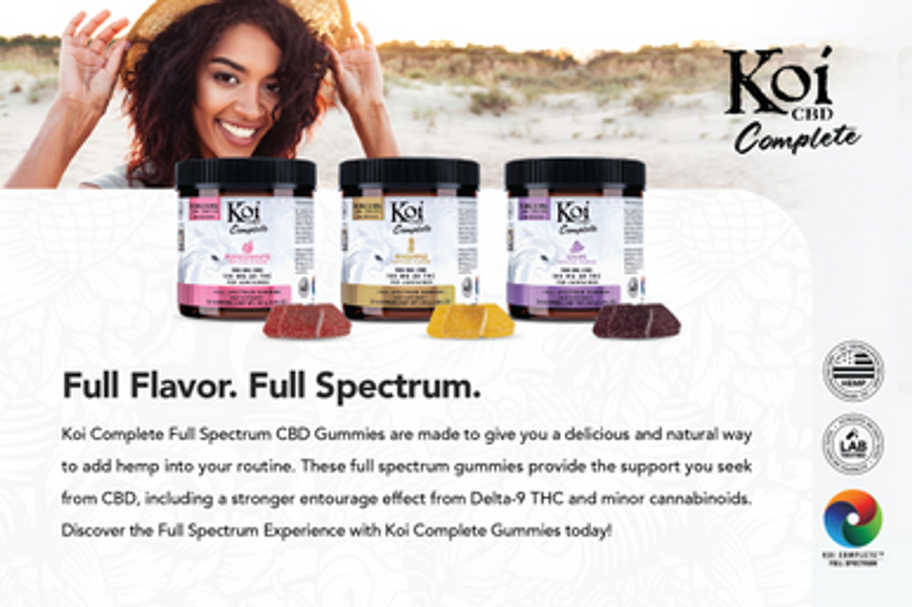 Koi Complete | Full Spectrum CBD:THC Gummies