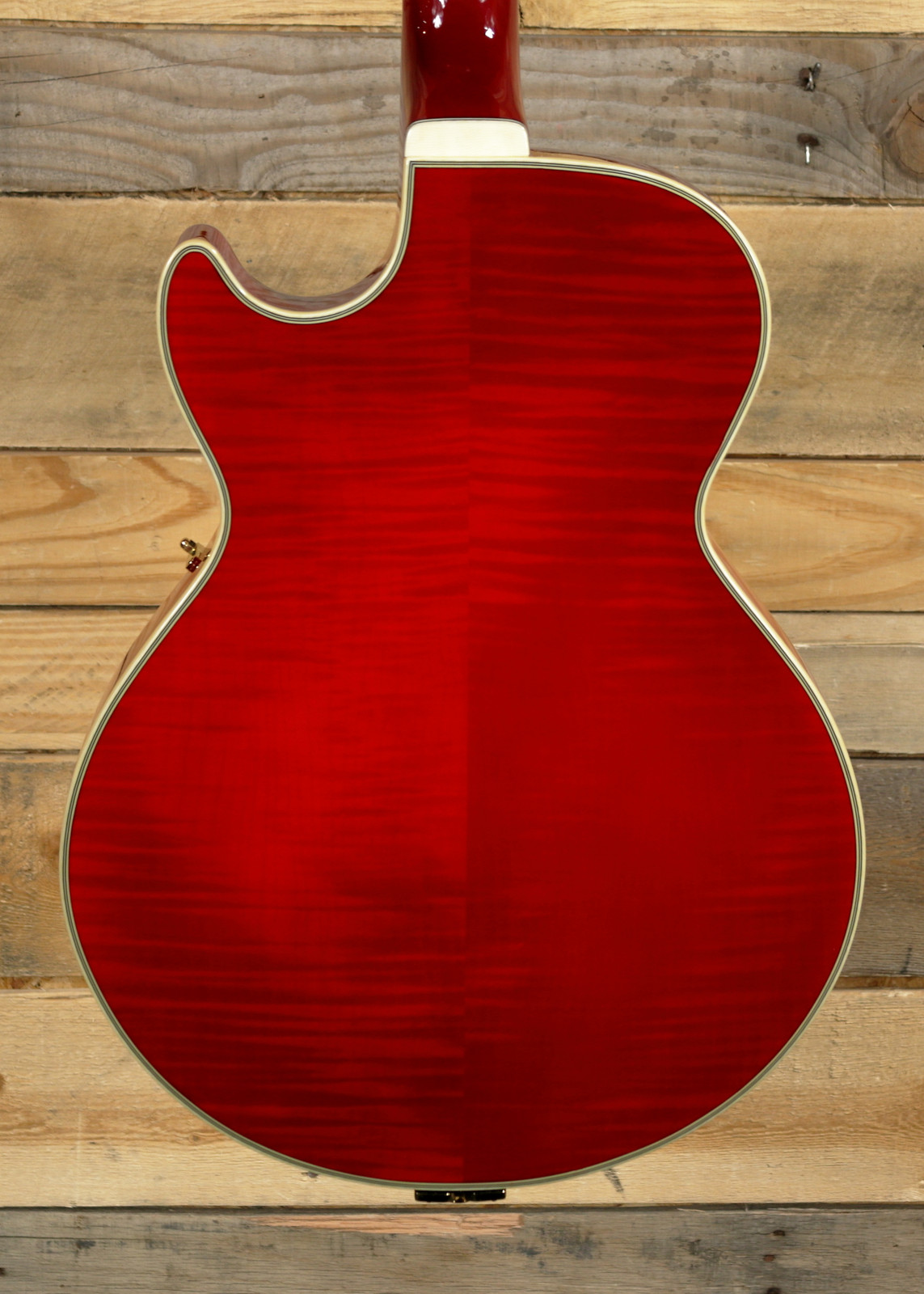 Ibanez George Benson GB10SEFM Hollow Body Electric Guitar Sapphire Red ...