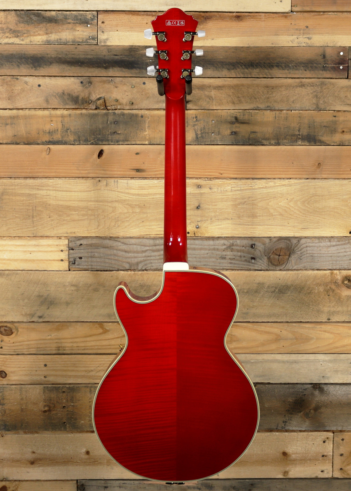 Ibanez George Benson GB10SEFM Hollowbody Electric Guitar Sapphire Red w ...