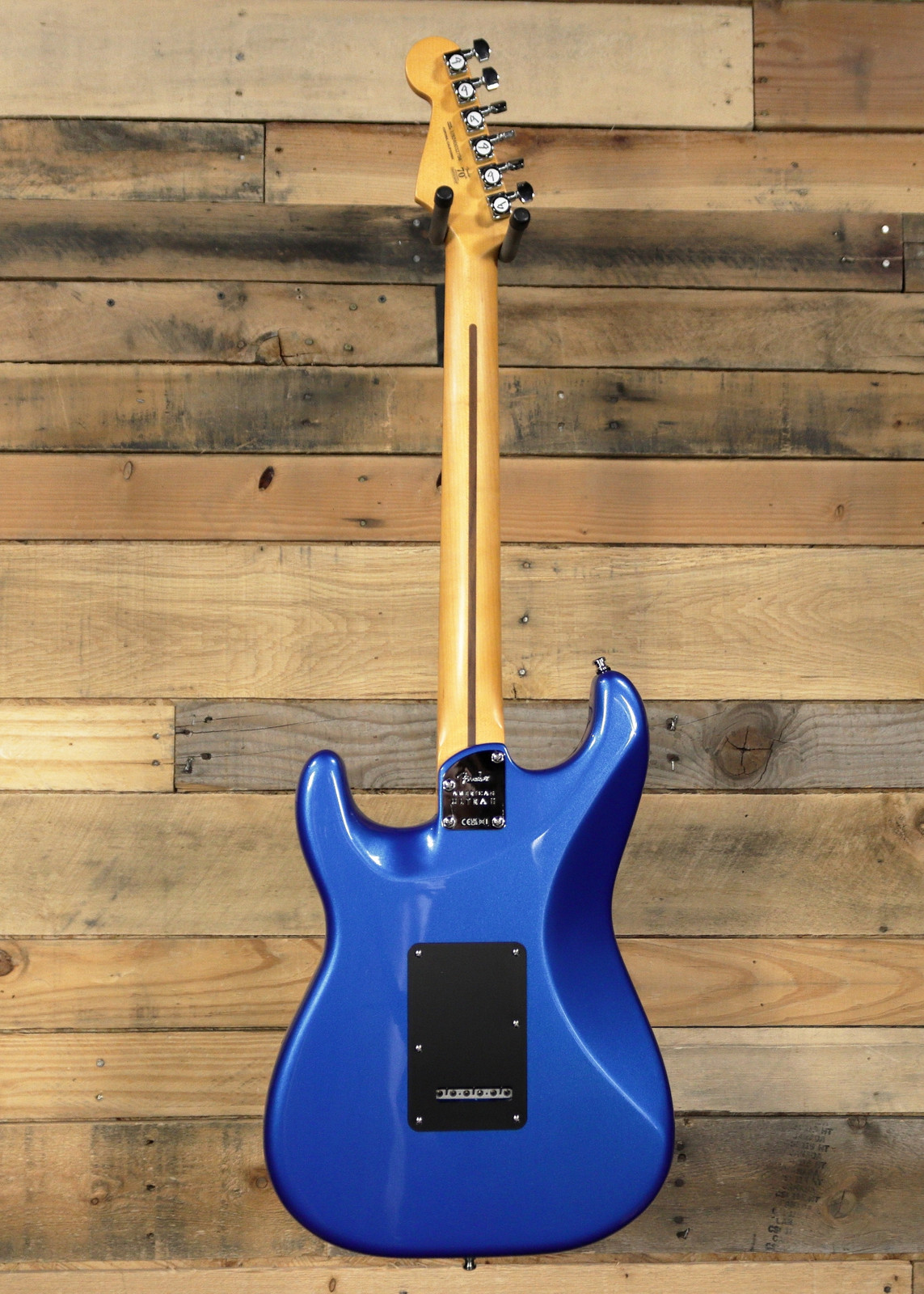 Fender American Ultra II Stratocaster Electric Guitar Noble Blue w/ Case