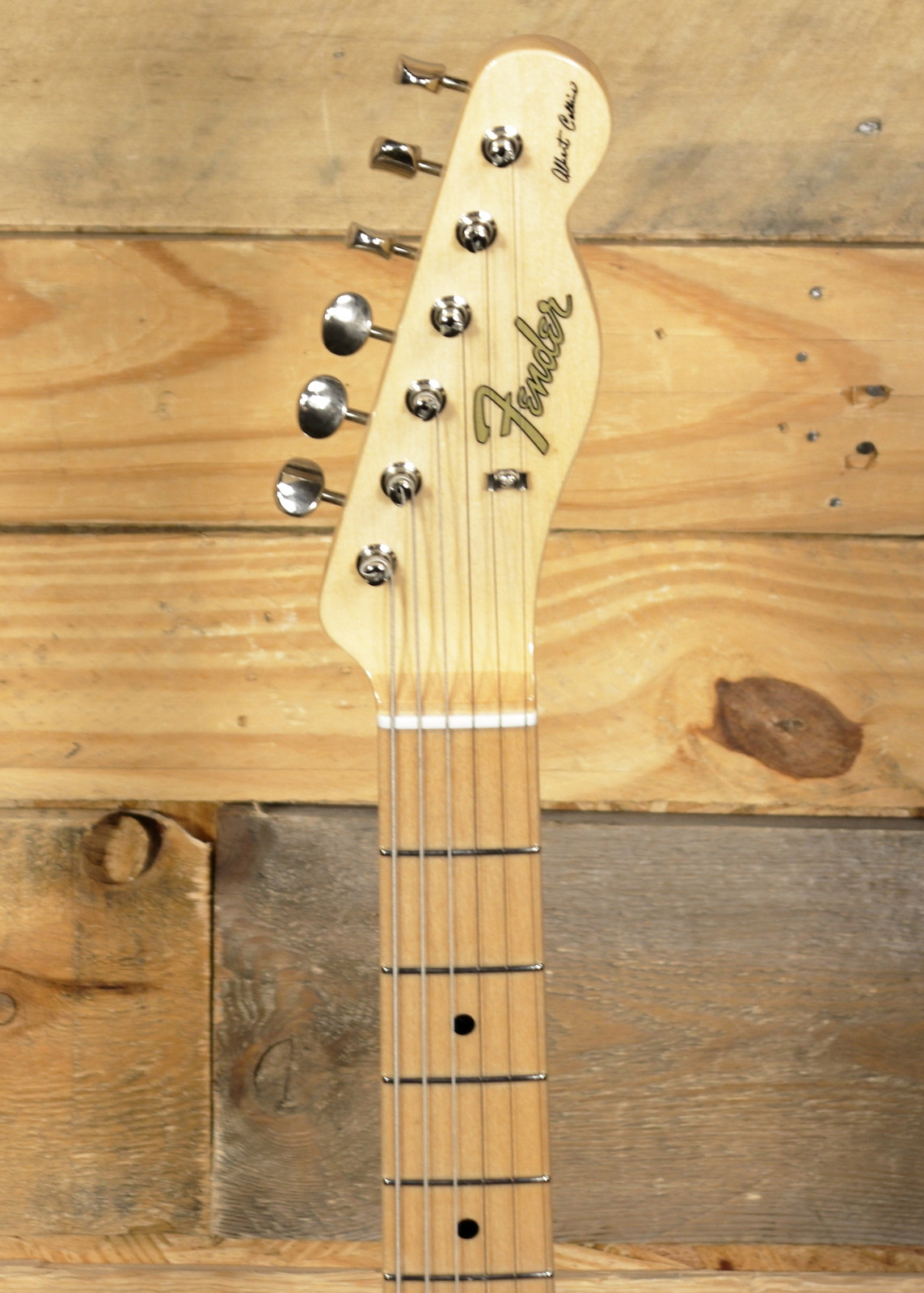 Fender Albert Collins Signature Telecaster Electric Guitar Natural w/ Case