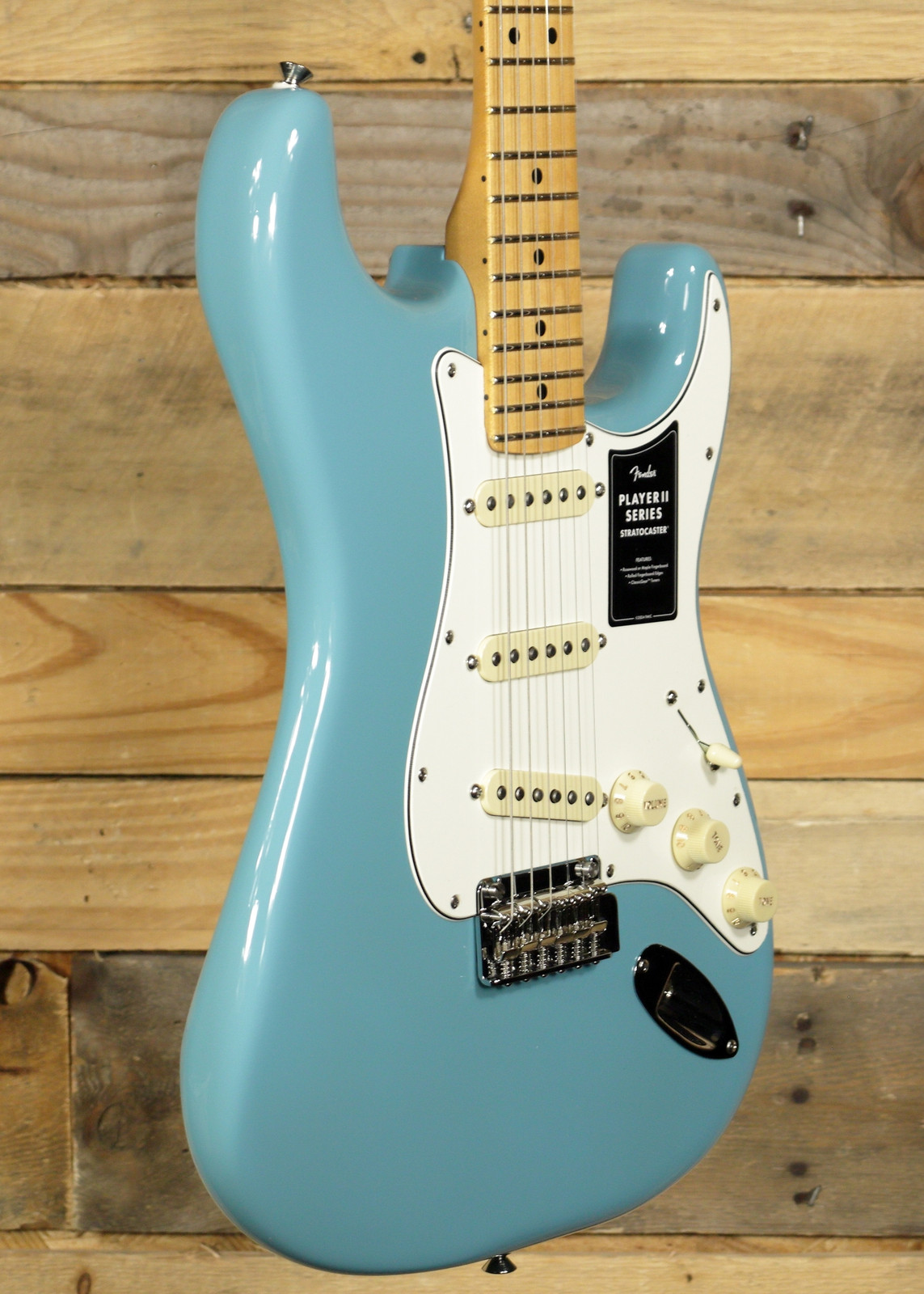 Fender Player II Stratocaster Electric Guitar Aquatone Blue