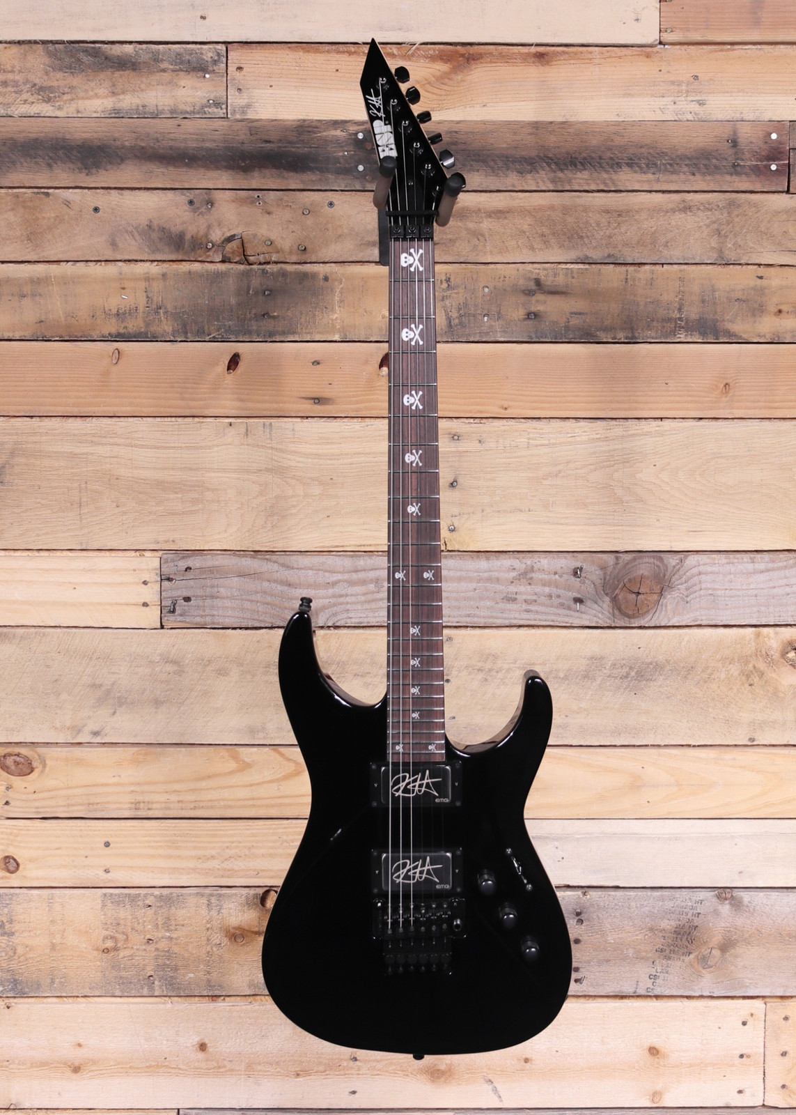 ESP Kirk Hammett Signature KH-2 Neck-Thru Electric Guitar Black w/ Case