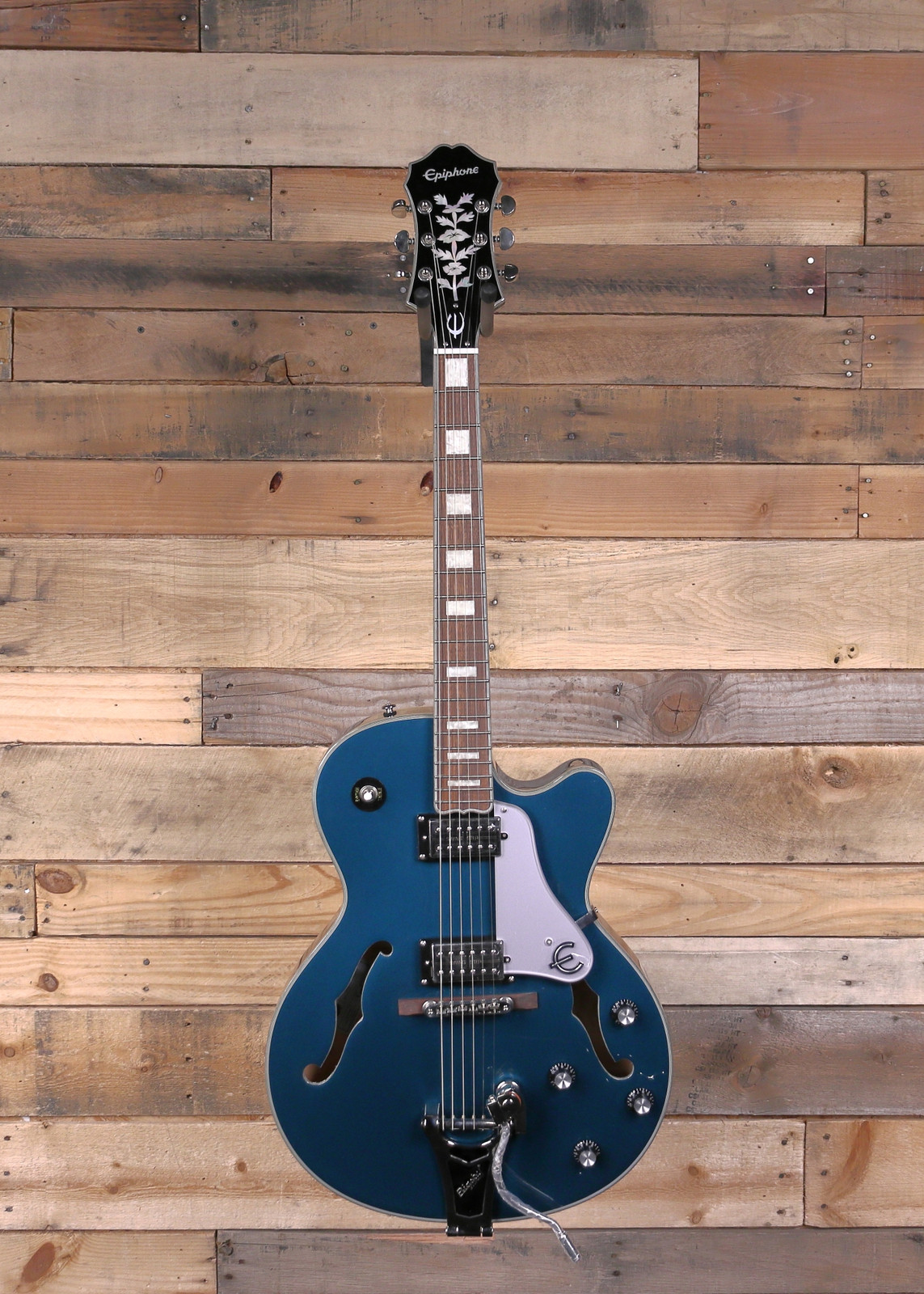 Epiphone Emperor Swingster Hollowbody Guitar Delta Blue Metallic