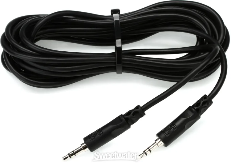 HOSA Stereo Interconnect 15 ft - 3.5mm TRS to Same